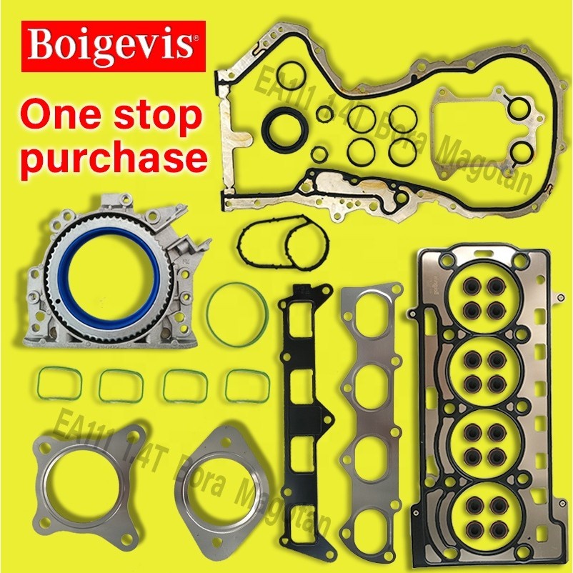 Direct sale engine overhaul kit cylinder gasket head intake manifold ...