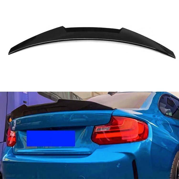 Rear Spoiler PSM Style Carbon Fiber Look Rear Trunk Wing Spoiler For ...