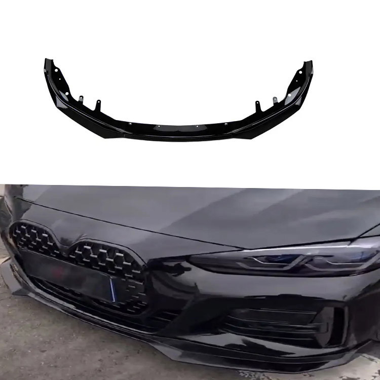 3PCS Front Bumper Splitter Lip Diffuser Spoiler Bumper Deflector Gloss ...