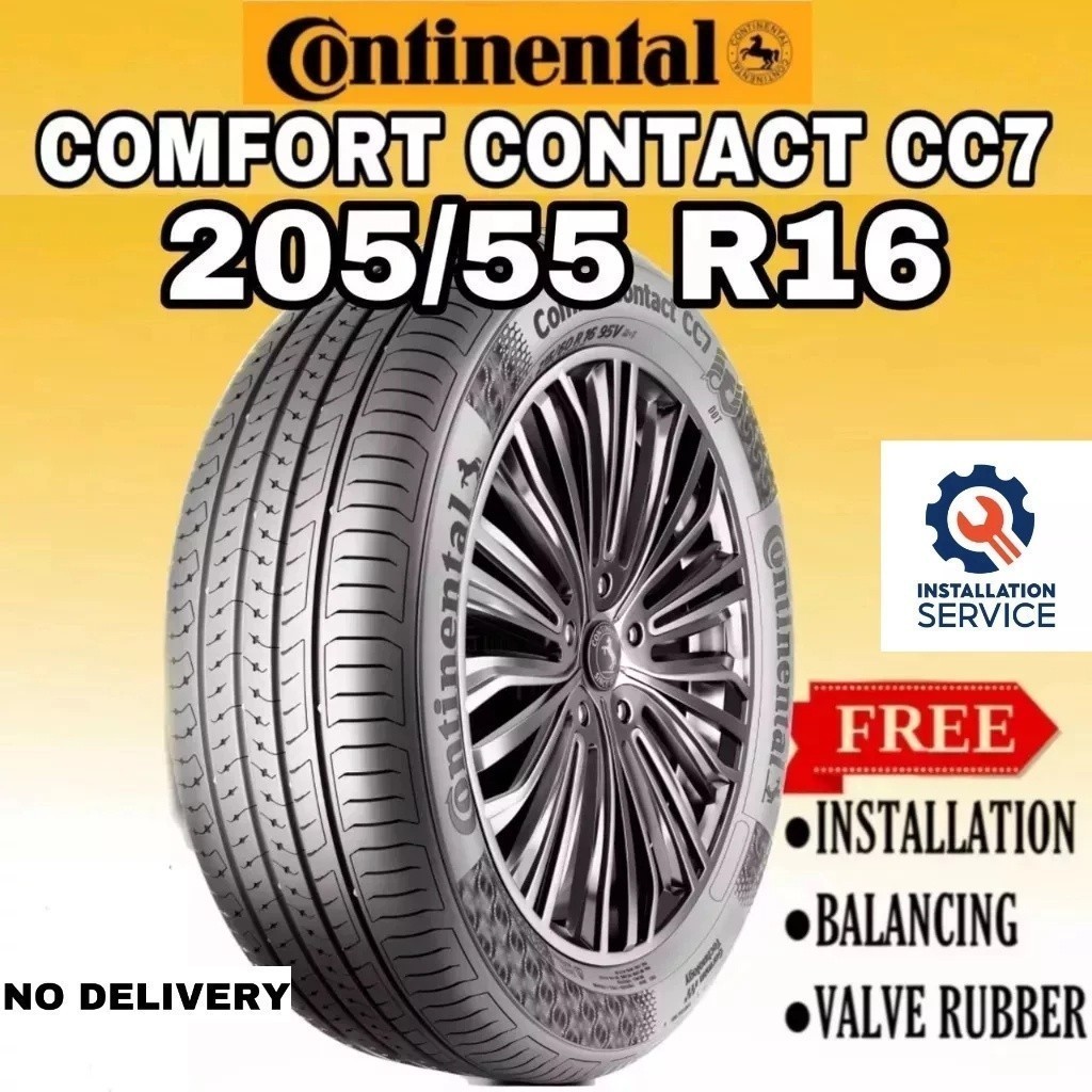 [INSTALLATION] Continental 205/55-16 COMFORT CONTACT CC7 (Year 2023 ...