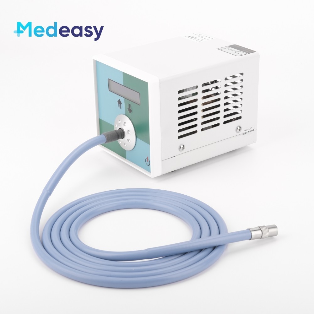 100W Small Medical Cold Endoscopy Camera Light Source Led ENT Endoscope ...