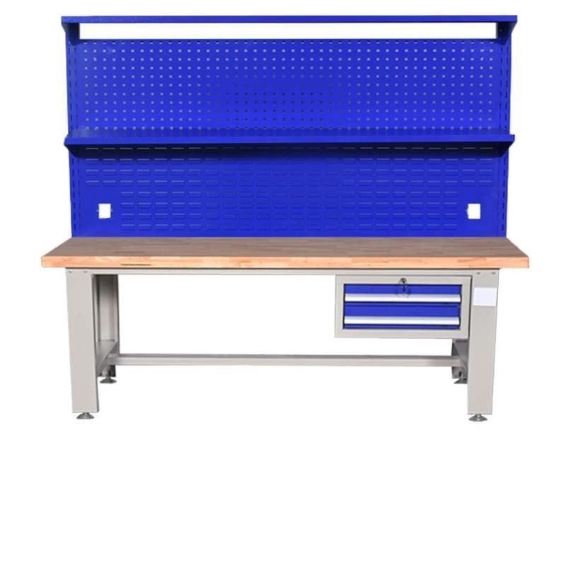 ST#🌳Solid Woodworking Table Heavy-Duty Workshop Bench Console ...