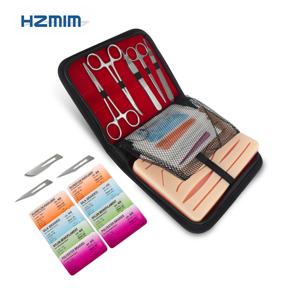 Medical Students Stainless Steel Dissection Kit Anatomy Surgery Suture ...