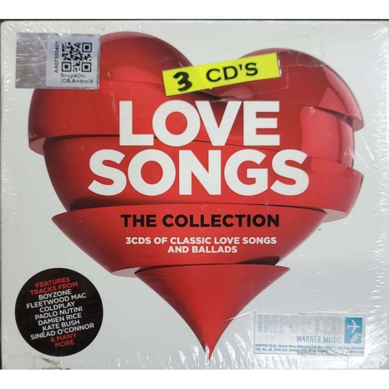 Love Songs (2015) - The Collection (3CDs) | Shopee Malaysia