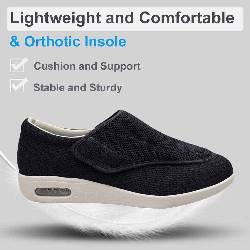 Diabetic Shoes Pain Relief Easy to Slip On Wide Widths Slippers ...