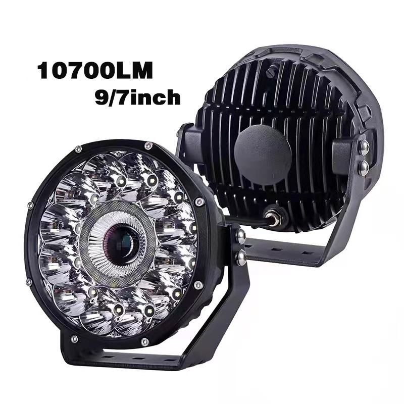 Car 10700lm Super Bright Offroad Laser Led Driving Light Truck Round ...