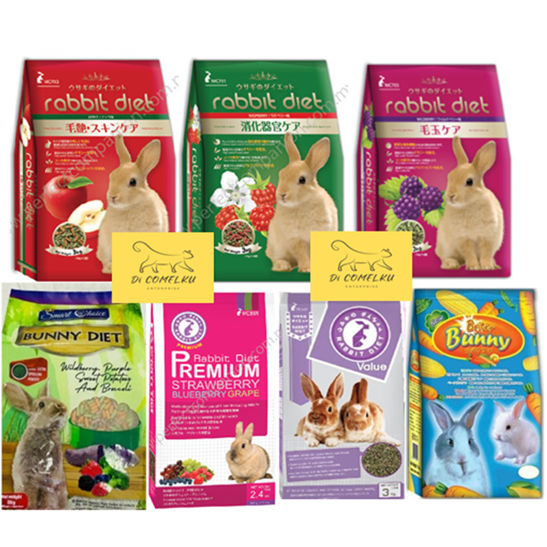 Rabbit Diet Food Pallet/Makanan Arnab /Smart Choice Bunny Diet / Briter ...