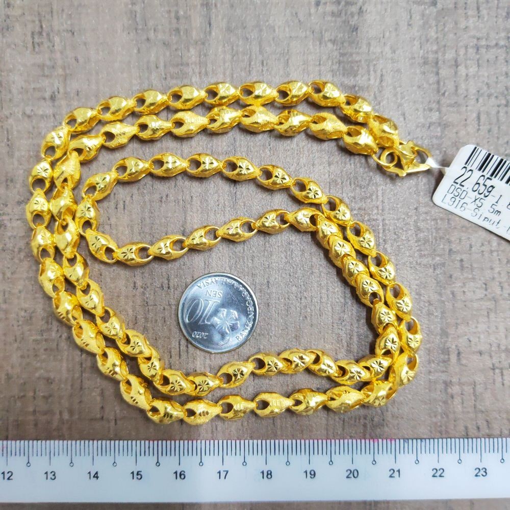 Emas916, R. Leher Siput Classic Crps 0.6cm Pd 8224 P398 67.5 | Shopee Malaysia