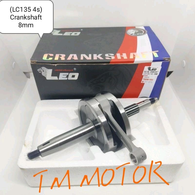 LEO racing crankshaft LC135 4 speed (Auto), 4mm/ 7mm/ 8mm | Shopee Malaysia