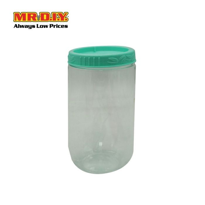(MR.DIY) Stackable Plastic Storage Food Snacks Candy Jar Container (1L ...