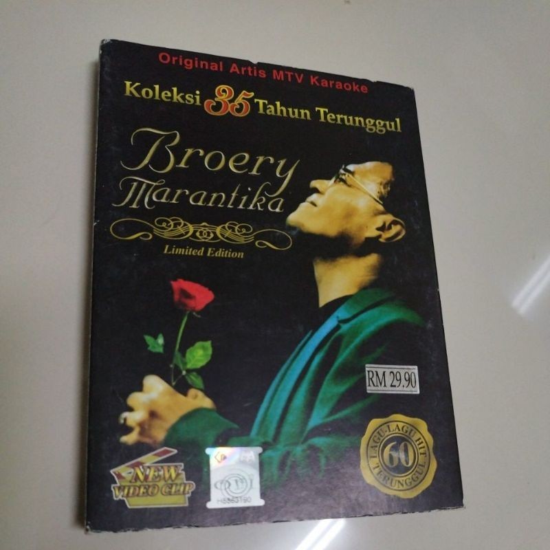 Broery Marantika Limited Edition (2006) - Koleksi 35 Tahun Terunggul VCD Karaoke CD | Shopee ...