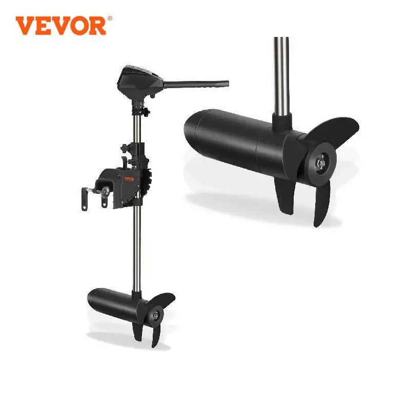 VEVOR Electric Trolling Motor 24-Volt Boat Motor DC Battery Variable ...