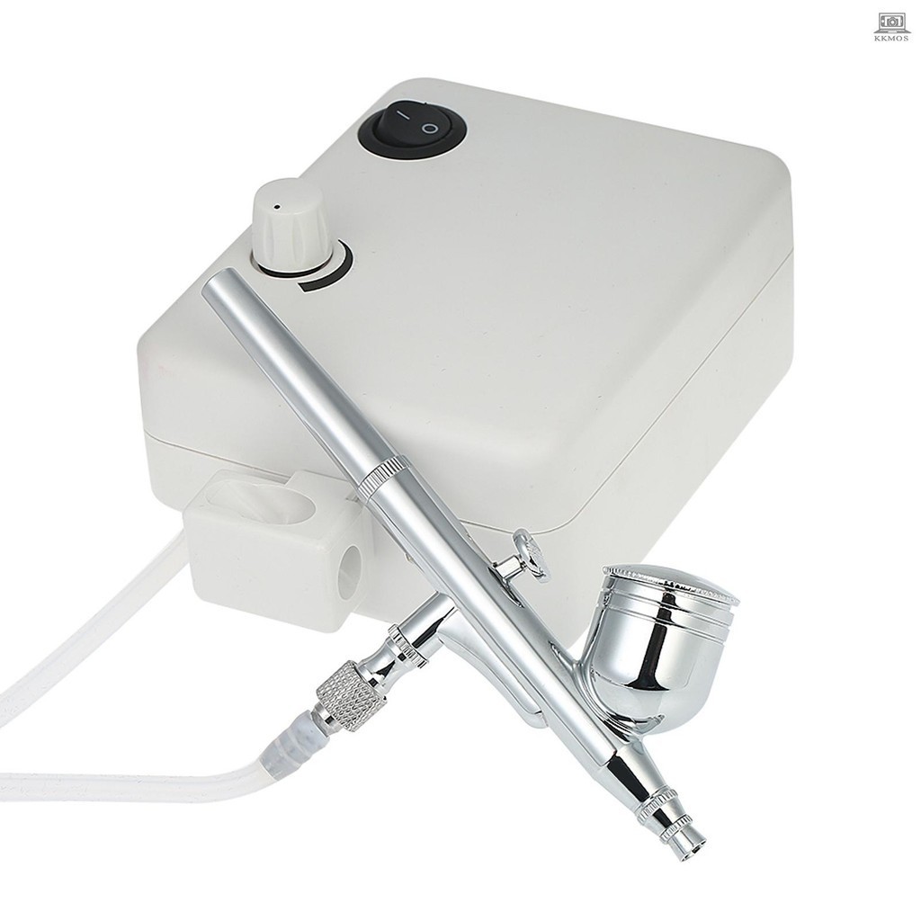 Multi-purpose Airbrush Mini Air Compressor Set Gravity Feed Air Brush ...