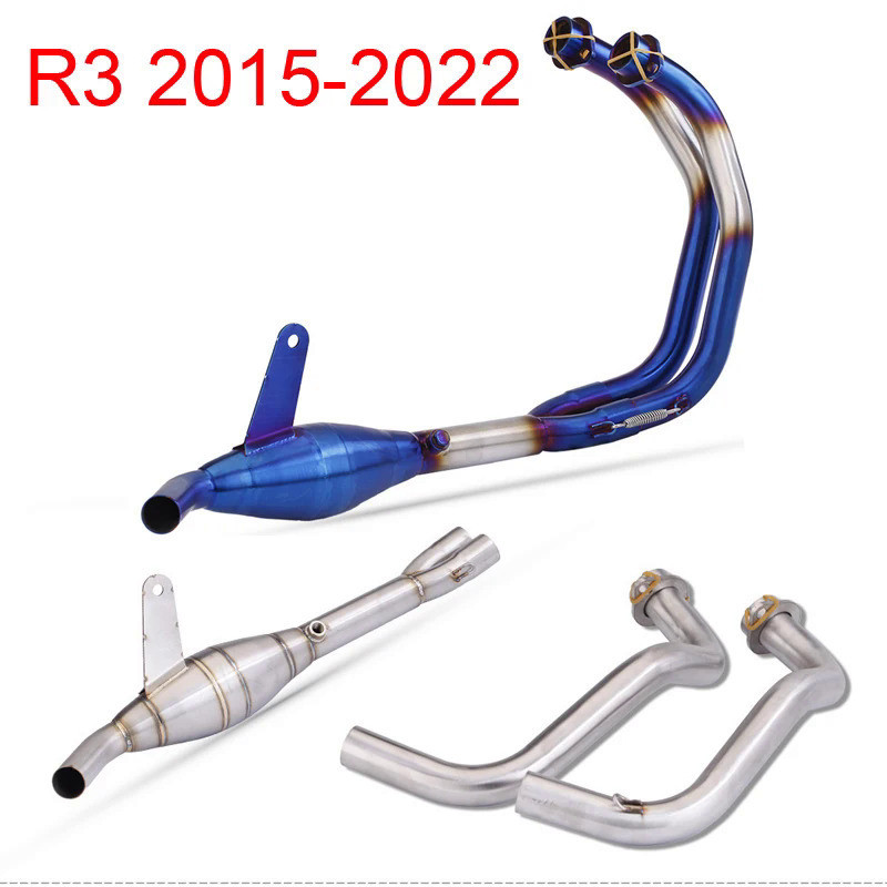 Brand New For Yamaha Yzf R3 R25 Mt03 2015 2022 Years Motorcycle Exhaust