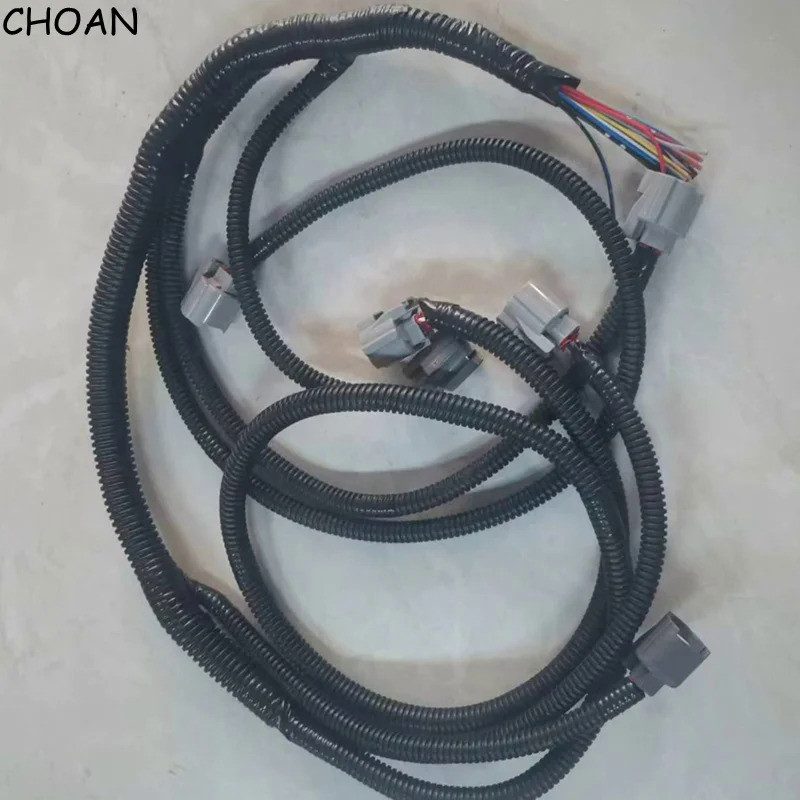 SK200-2 SK120-2 Engine Wiring Harness Cable Assembly ASSY for Kobelco ...