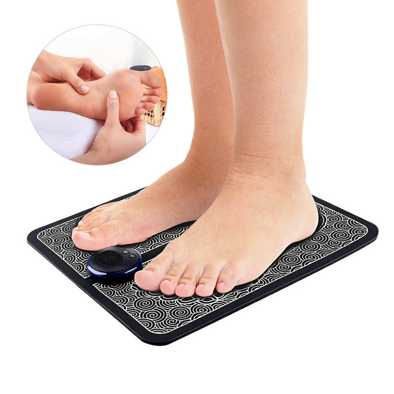 Brand new Electric Foot Massage Pad Acupuncture Mat Foot EMS Pulse ...