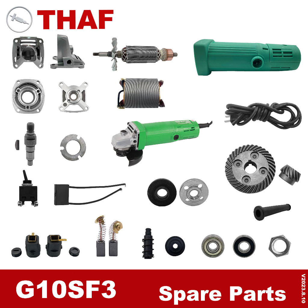 Replacement Spare Parts Accessories For Hitachi Angle Grinder G10SF3 ...