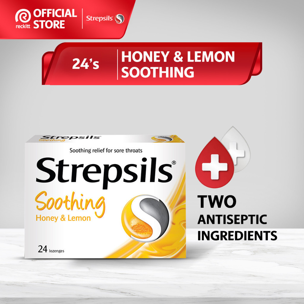 Strepsils Honey Lemon Soothing (24's) | Shopee Malaysia