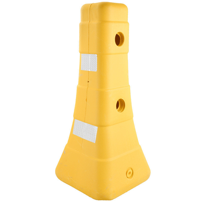 ST& Yellow White Road Barrier Safety Barrel Water Horse Fence Yellow ...