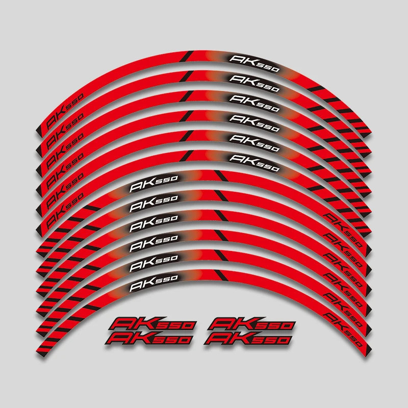 New listings For KYMCO AK550 AK 550 Rim Sticker Stripe Wheel Decals ...
