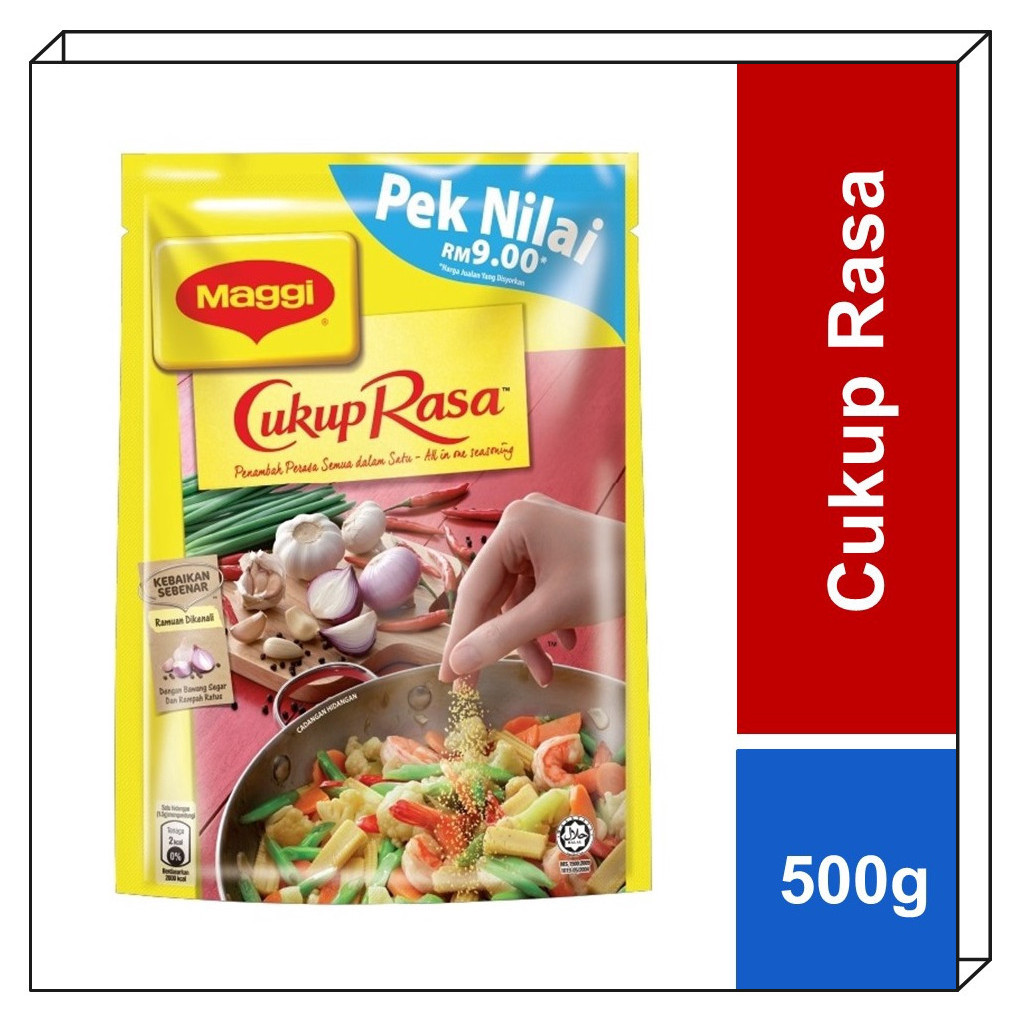 Maggi Cukup Rasa All-in-One Seasoning 500g | Shopee Malaysia