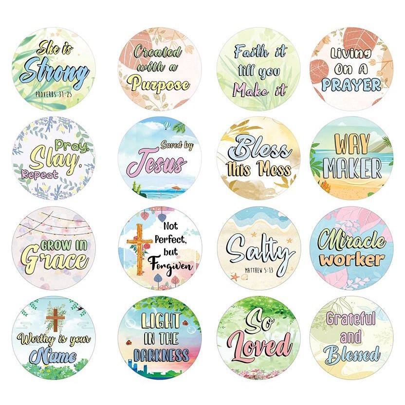 Inspiring Christian Women Stickers ( 5-Sheet) | Shopee Malaysia