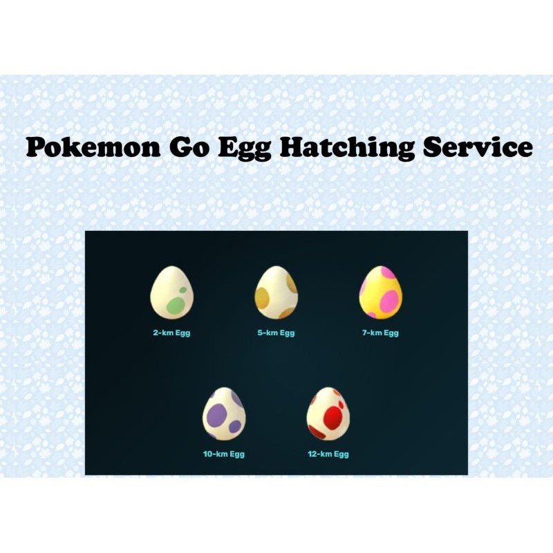 Pokemon Go Egg Hatching Service!! | Shopee Malaysia