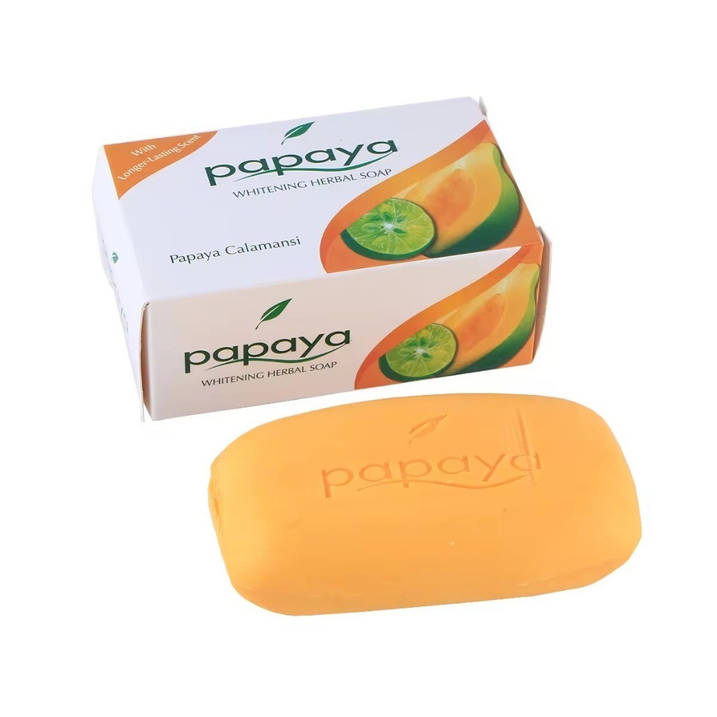 💯Ori Papaya Extract Herbal Whitening Soap | Shopee Malaysia