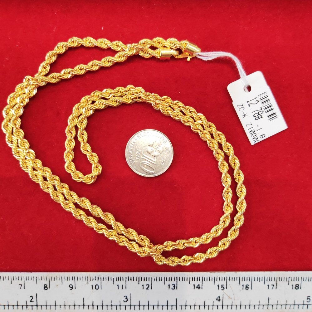 Emas916, R. Leher Pintal Hollow 0.4cm Kt 8028 P395 67.5 | Shopee Malaysia