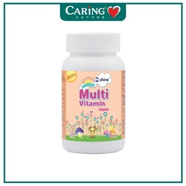SHINE JUNIOR MULTI VITAMIN WITH L-LYSINE 100S | Shopee Malaysia