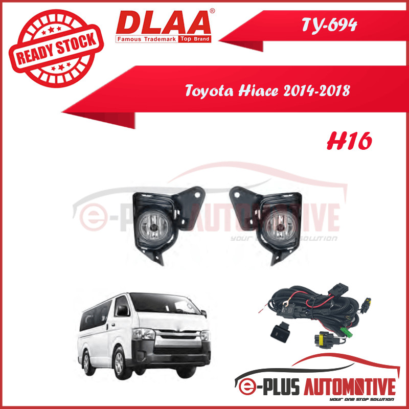Toyota Hiace 2014-2018 DLAA High Quality Original OEM Fog Lamp Sport ...