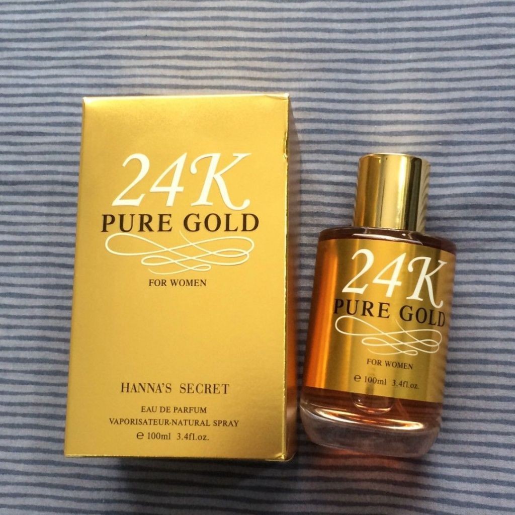 💯 ORI 24K Pure Gold EDP Perfume For Women 100Ml | Shopee Malaysia