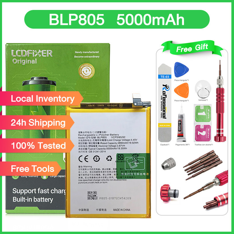100% High Quality Battery Compatible For OPPO A15/A15S/A16E/A16K/A54 ...