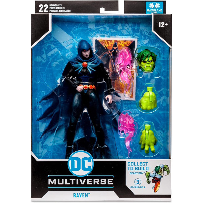 McFarlane Toys DC Multiverse - Titans - 7" Raven Build-A Action Figure ...