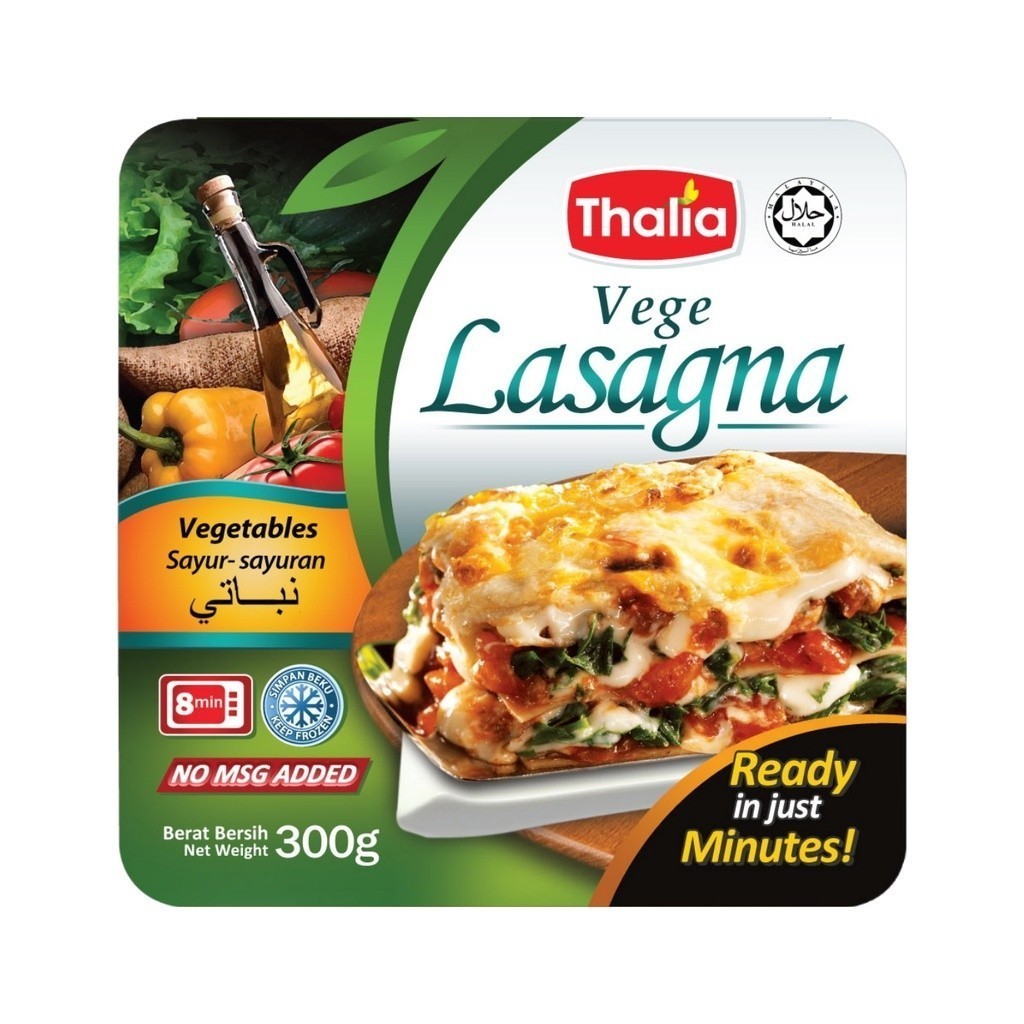 Thalia Lasagna Vege 300g (Klang Valley) | Shopee Malaysia
