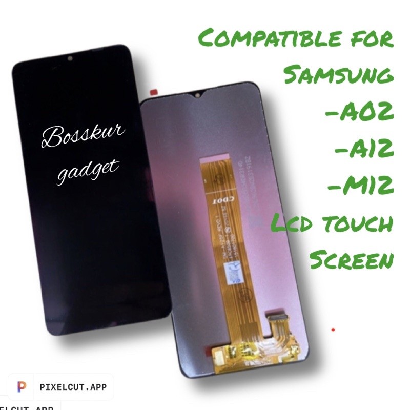 Bosskur COMPATIBLE FOR SAMSUNG A02S (SM-A025) / A02 (SM-A022F) / A12 ...