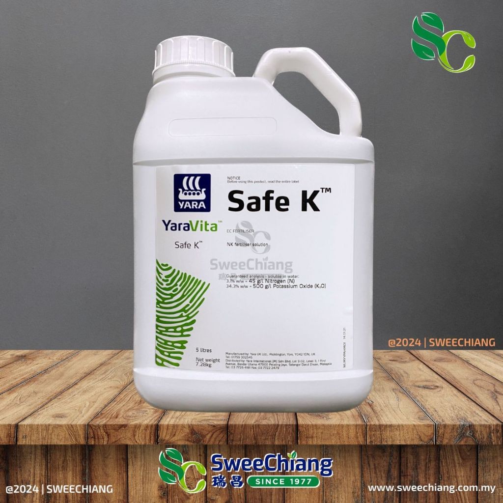 YARA YaraVita Safe K 5L Chloride-Free High K Potassium Foliar ...