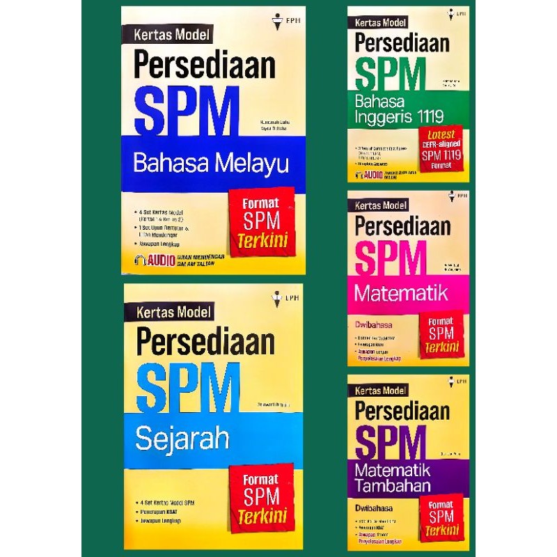 KERTAS MODEL PERSEDIAAN SPM - FORMAT SPM TERKINI (EPH) | Shopee Malaysia