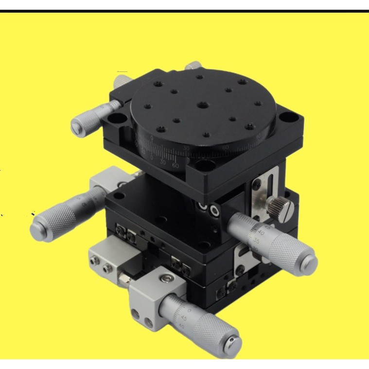 Four-dimensional LT60-LM/fine adjustment platform manual displacement ...
