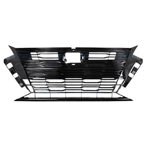 Black oem 62310-9HF8E Front Grille Upper Grill For Nissan Altima SL ...
