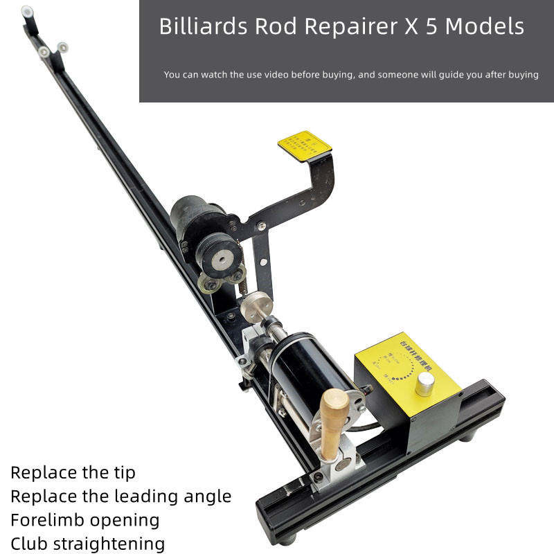 Billiards rod repairing machine club repairing machine repairing head ...