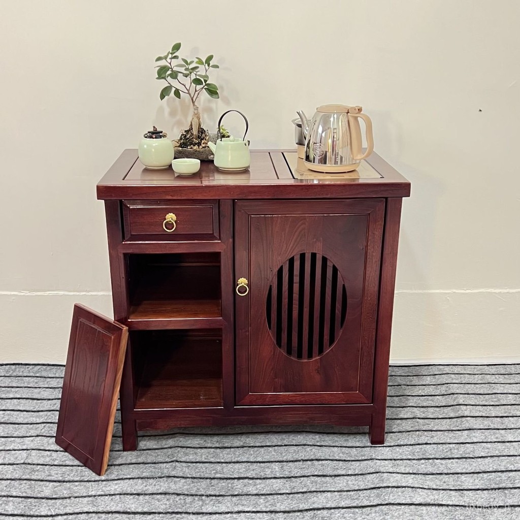 Get 7% coupon+gift】ST-Ψ Tea Cabinet Solid Wood Simplicity Tea Table Integrated Set of New Water ...