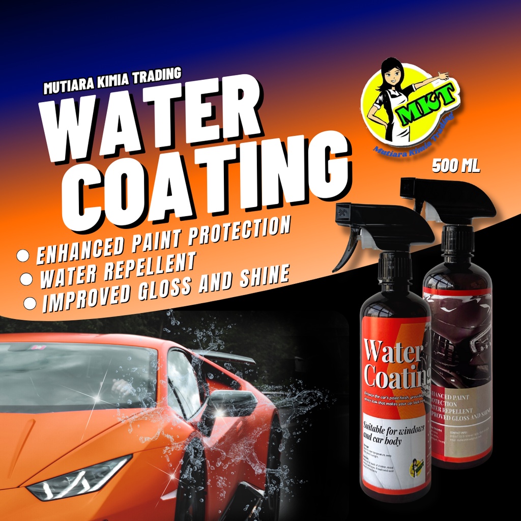 500ml Water Coating Water wax for car body and window for water ...