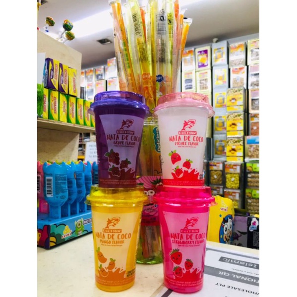 270ML JELLY NATA DE COCO ASSORTED WITH CAPTAIN DOLPHIN ( HALAL ...