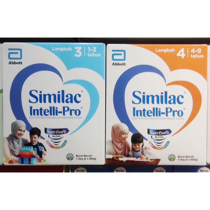 Similac Intelli-Pro Step 3 , Step 4 1.2kg (New Packaging) | Shopee Malaysia