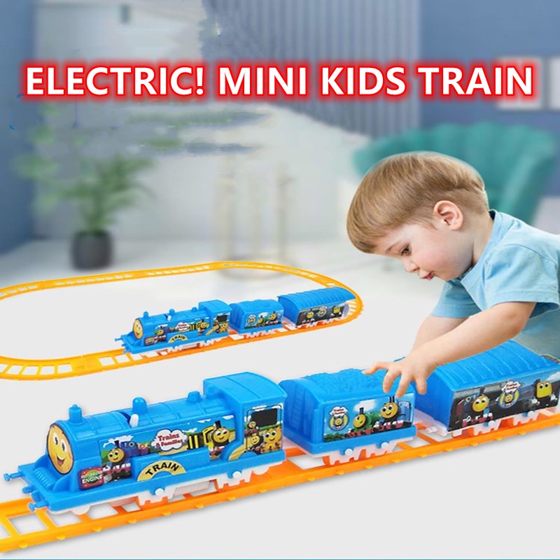 ELECTRIC MINI KIDS TRAIN Railway TOYS Kids Children Educational Mainan ...