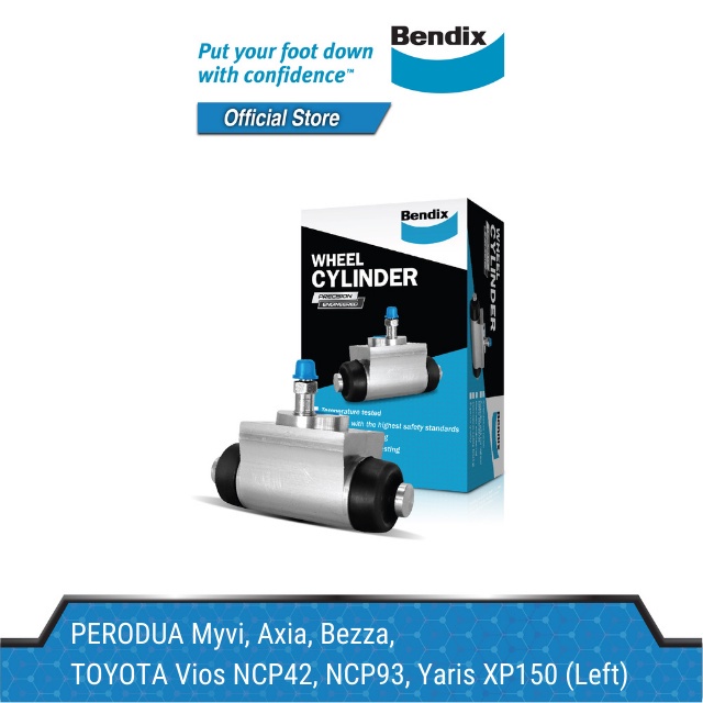 Bendix Wheel Cylinder for Perodua Myvi, Axia, Bezza, Toyota Vios NCP42 ...