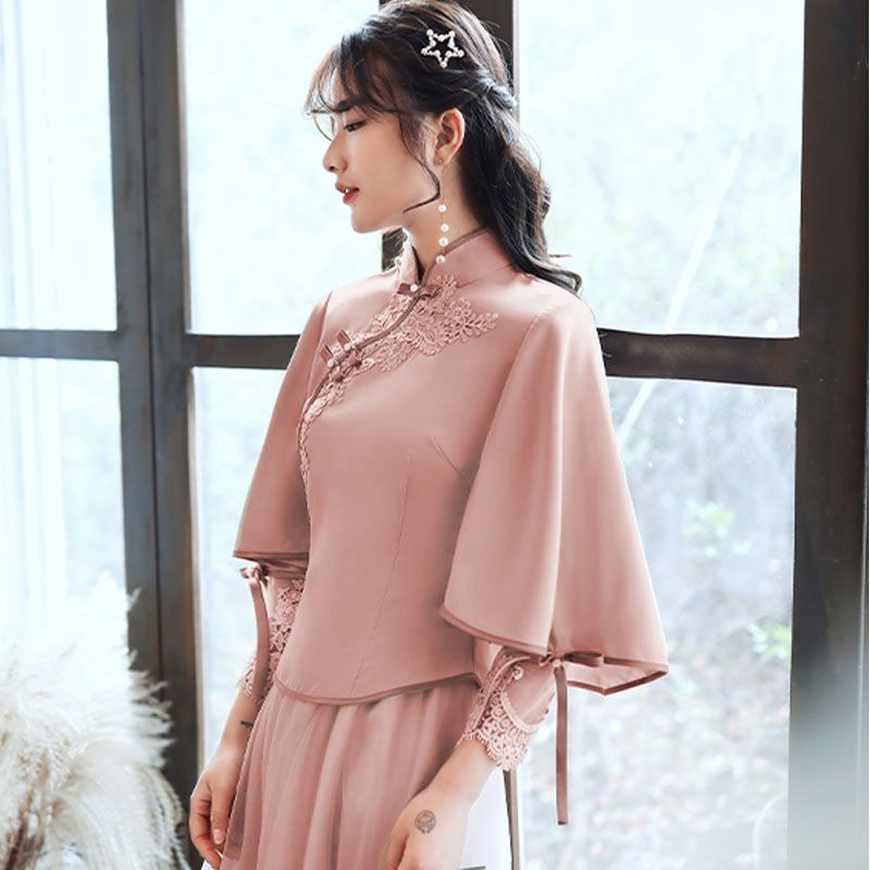 Chinese Style Xiuhe bridesmaid dress can Usually Wear annual Meeting ...