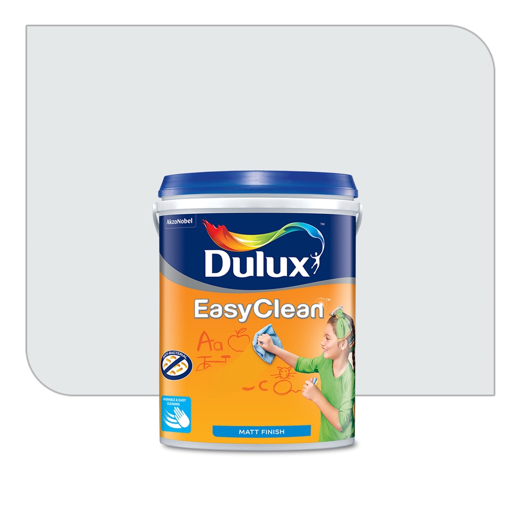 Dulux Easy Clean - Interior Wall Paint (Pastel Cool Neutral Colours ...