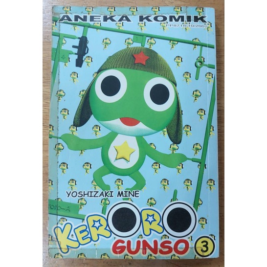 Preloved Comic Manga Book - Keroro Gunso 3 By Yoshizaki Mine | Shopee ...